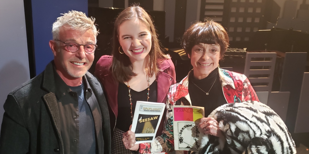 Photos: Original Cast Members From SEESAW Visit J2 Spotlight Musical ...