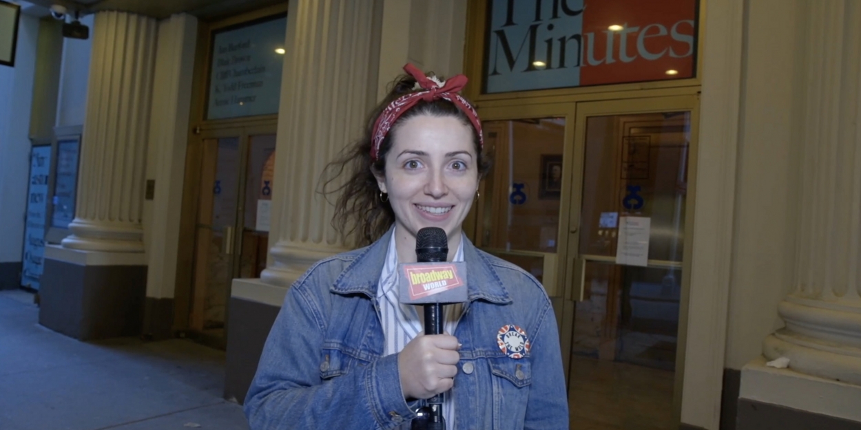 BWW Exclusive: Allison Frasca Visits THE MINUTES on The Broadway Break ...