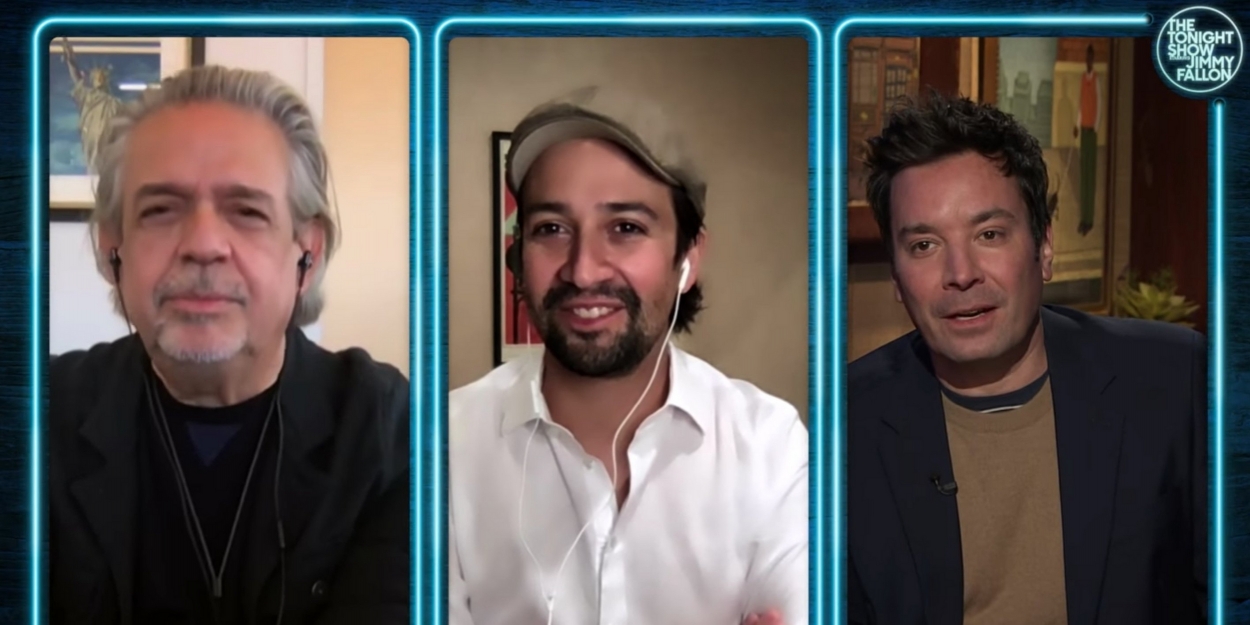 VIDEO: Lin-Manuel & Luis Miranda Play the Father-Son Challenge on THE ...