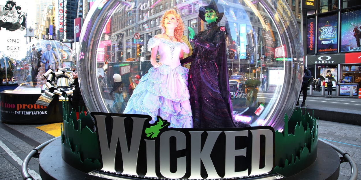 Photos: Times Square Gets Decked Out with Broadway Show Globes