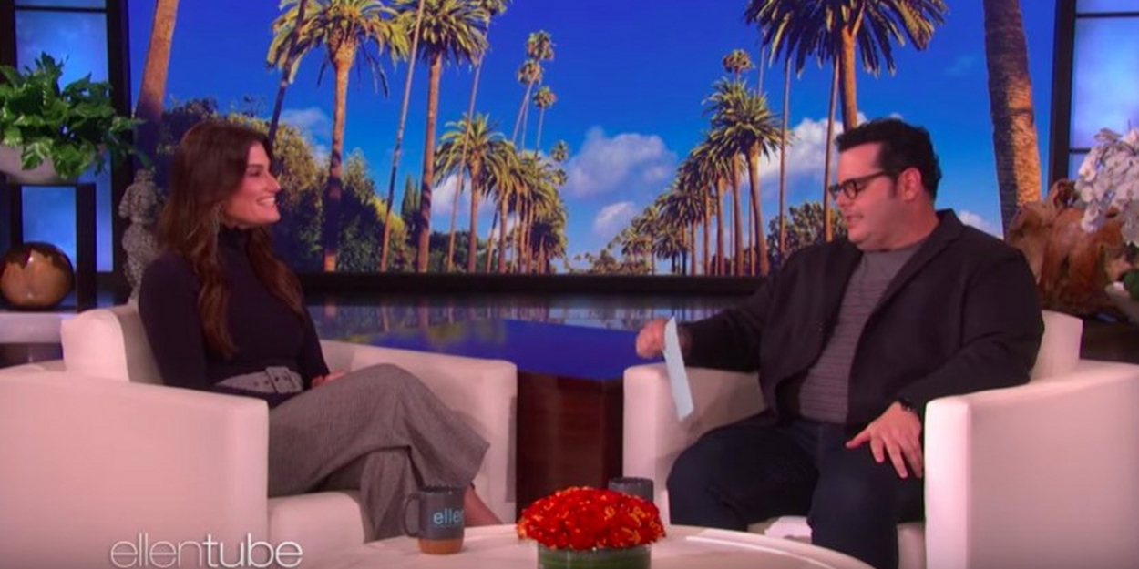 VIDEO: Idina Menzel Plays 'Speak Out' with Josh Gad and Gets a Scare ...