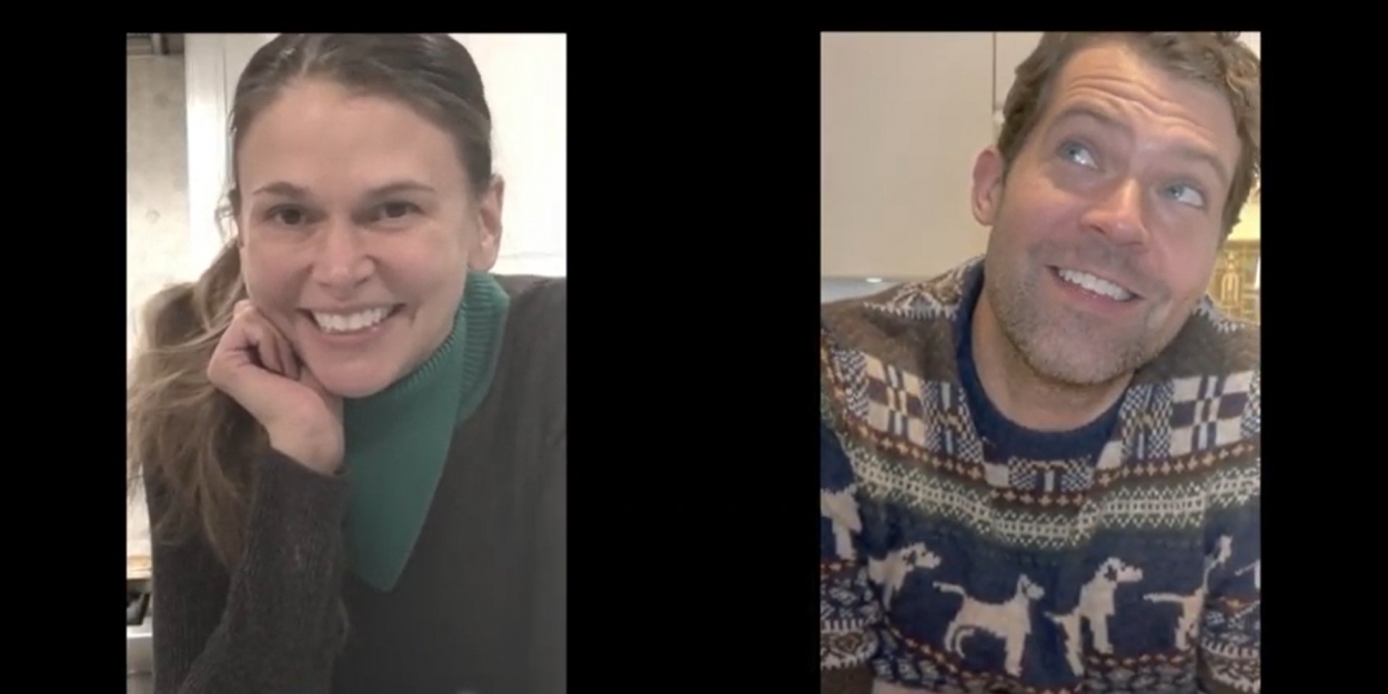 VIDEO: Sutton Foster and Rob Hancock Sing 'Holly Jolly Christmas'