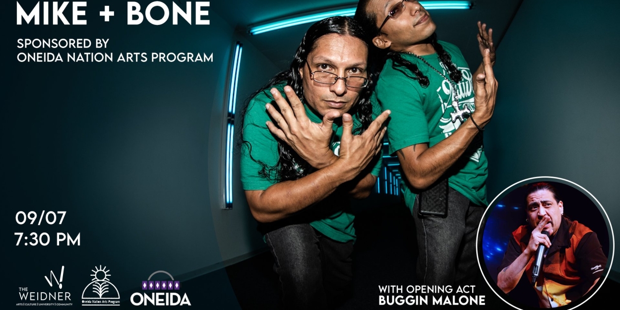 The Weidner to Present Mike + Bone and Supaman in Concert