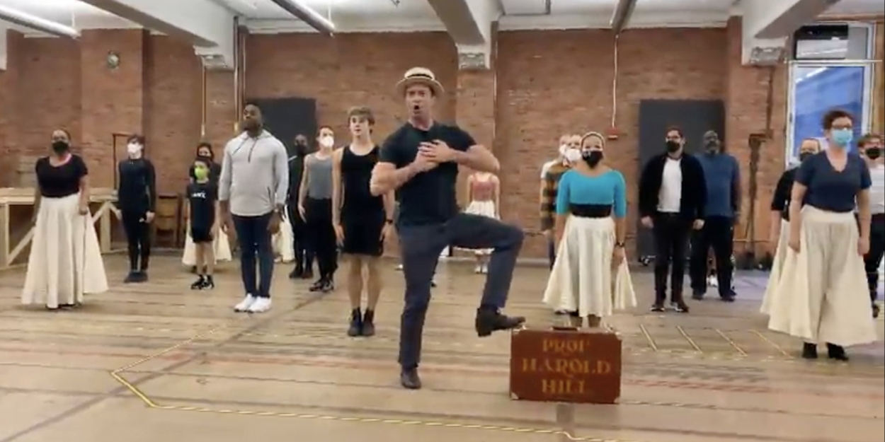 VIDEO: Hugh Jackman and the Cast of THE MUSIC MAN Perform 'Ya Got ...