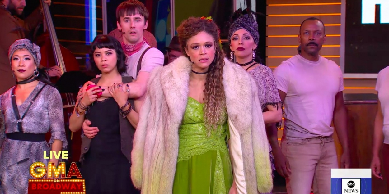 VIDEO: Cast of HADESTOWN Performs Mashup on GOOD MORNING AMERICA