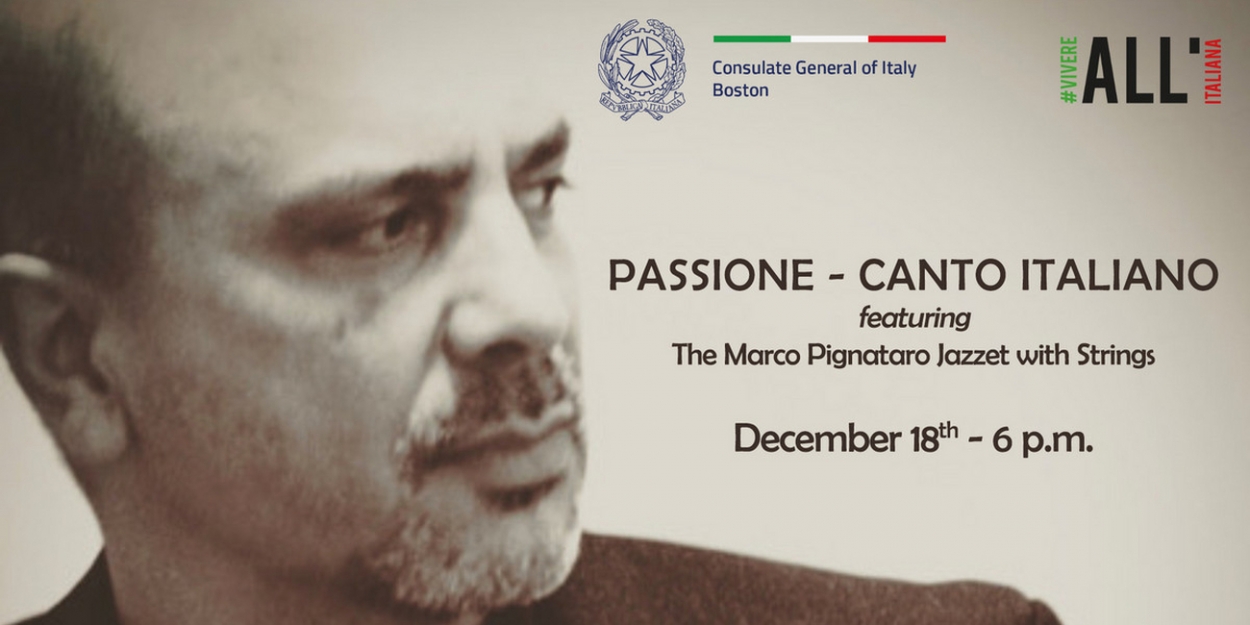 The Italian Consulate In Boston Presents Virtual Show With Marco Pignataro