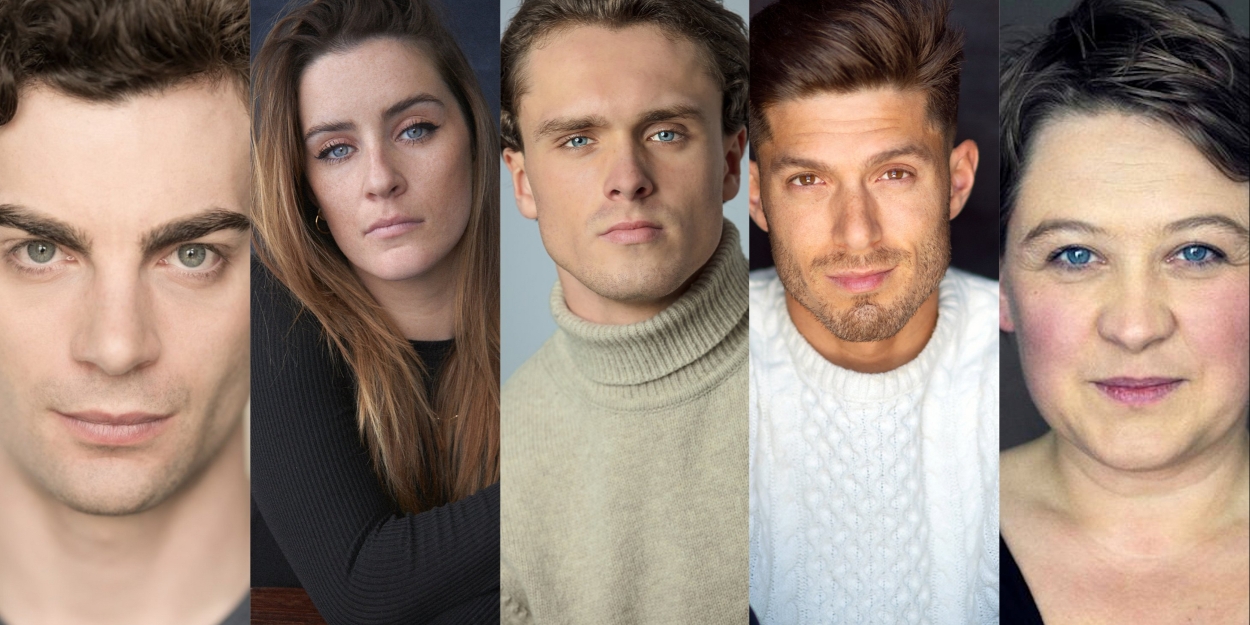 Josh Piterman, Stewart Clarke, Lucie Jones, Claire Machin, and Harry ...