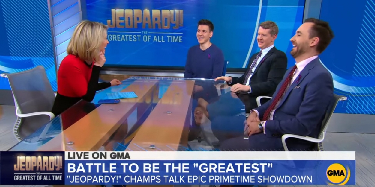 VIDEO: Watch Three JEOPARDY Greats Interviewed on GOOD MORNING AMERICA