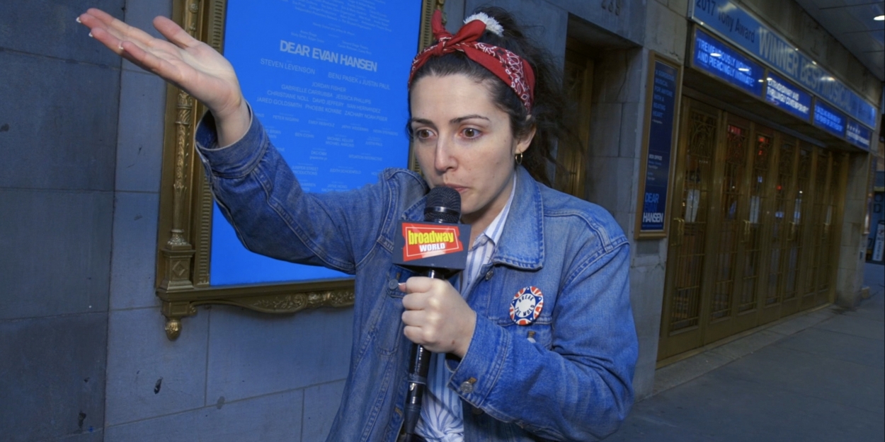 BWW Exclusive: Allison Frasca Visits DEAR EVAN HANSEN on The Broadway ...