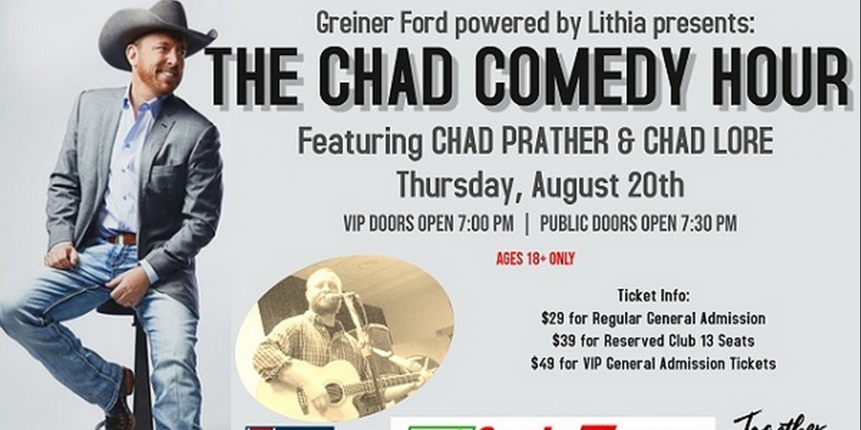 The Casper Events Center Presents THE CHAD COMEDY HOUR