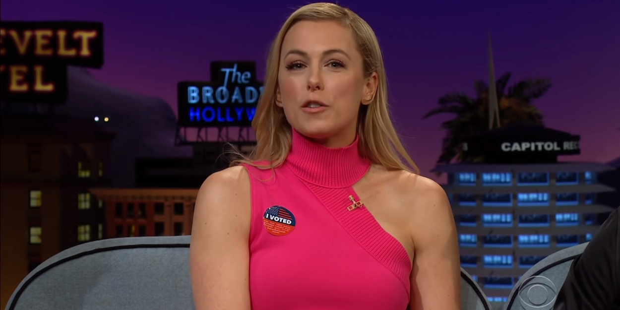 Video Iliza Schlesinger Talks About Her Love Scene With Mark Wahlberg On The Late Late Show