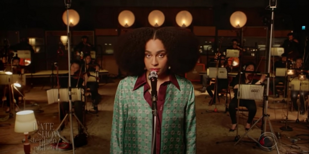 VIDEO: Celeste Performs 'Hear My Voice' on THE LATE SHOW WITH STEPHEN ...