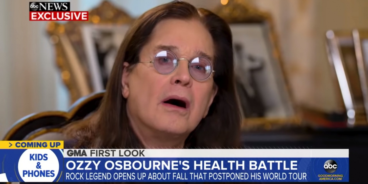 VIDEO: Ozzy Osbourne Speaks Out About Health Battles on GOOD MORNING ...