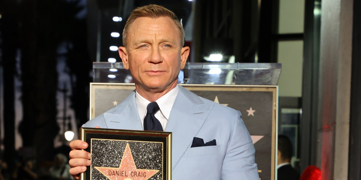 Daniel Craig Receives Star on the Hollywood Walk of Fame
