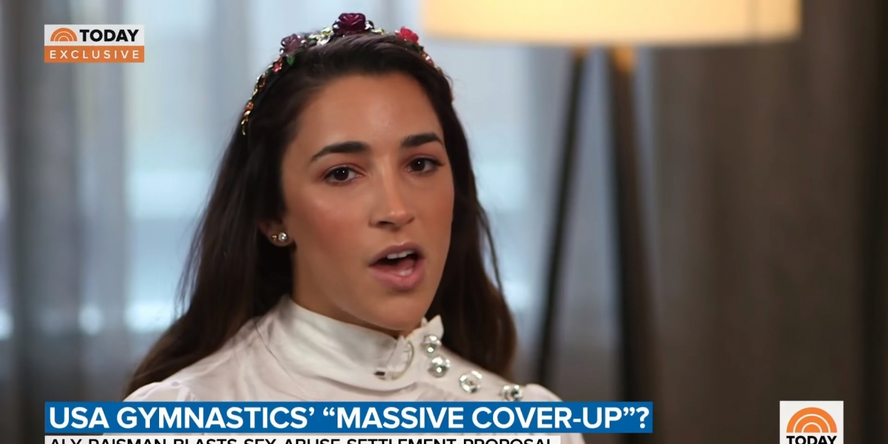VIDEO: Aly Raisman Talks USA Gymnastics Settlement on TODAY SHOW