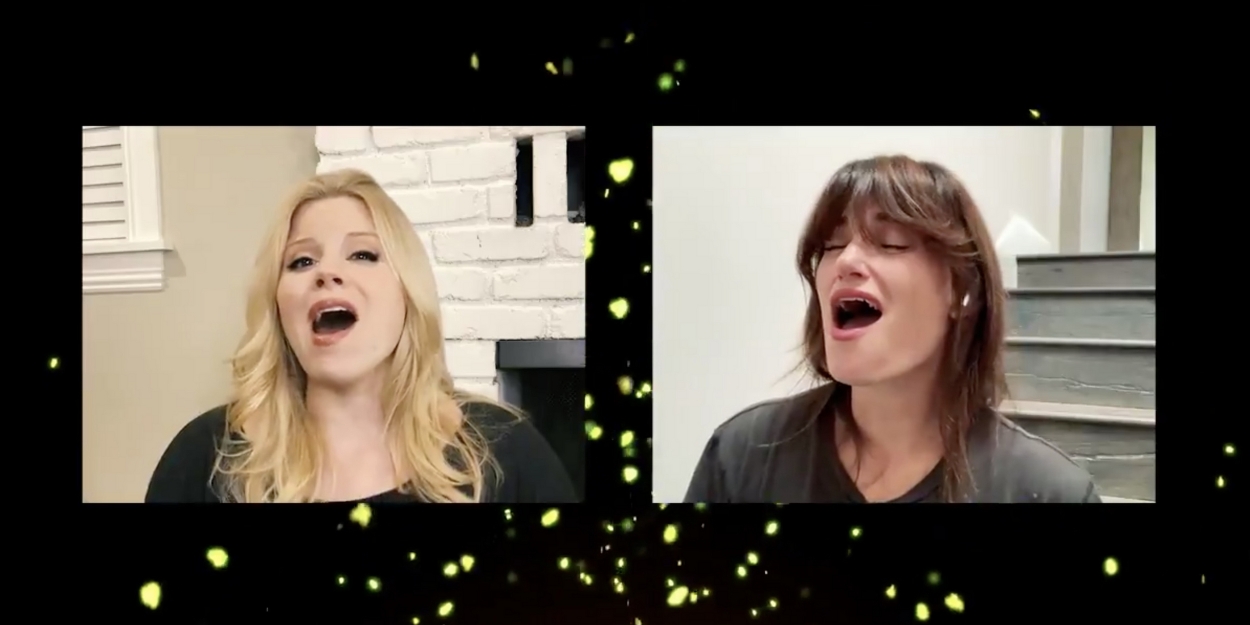 VIDEO: Watch Idina Menzel and Megan Hilty Sing 'For Good' for the Class ...