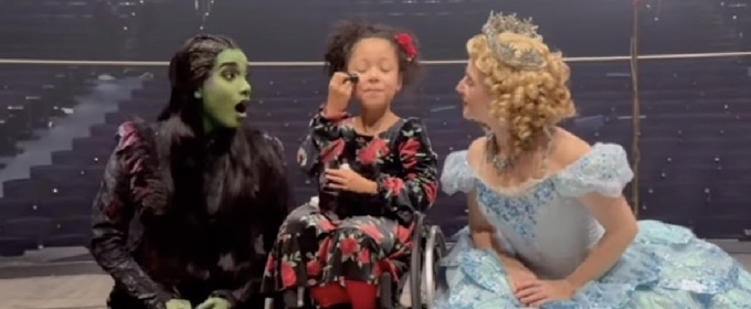 Video: 'WICKED'-Film's 'junge Nessarose' Cesily Collette besucht ...