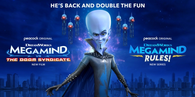 Peacock Announces 'Megamind Vs. The Doom Syndicate' & 'Megamind Rules ...