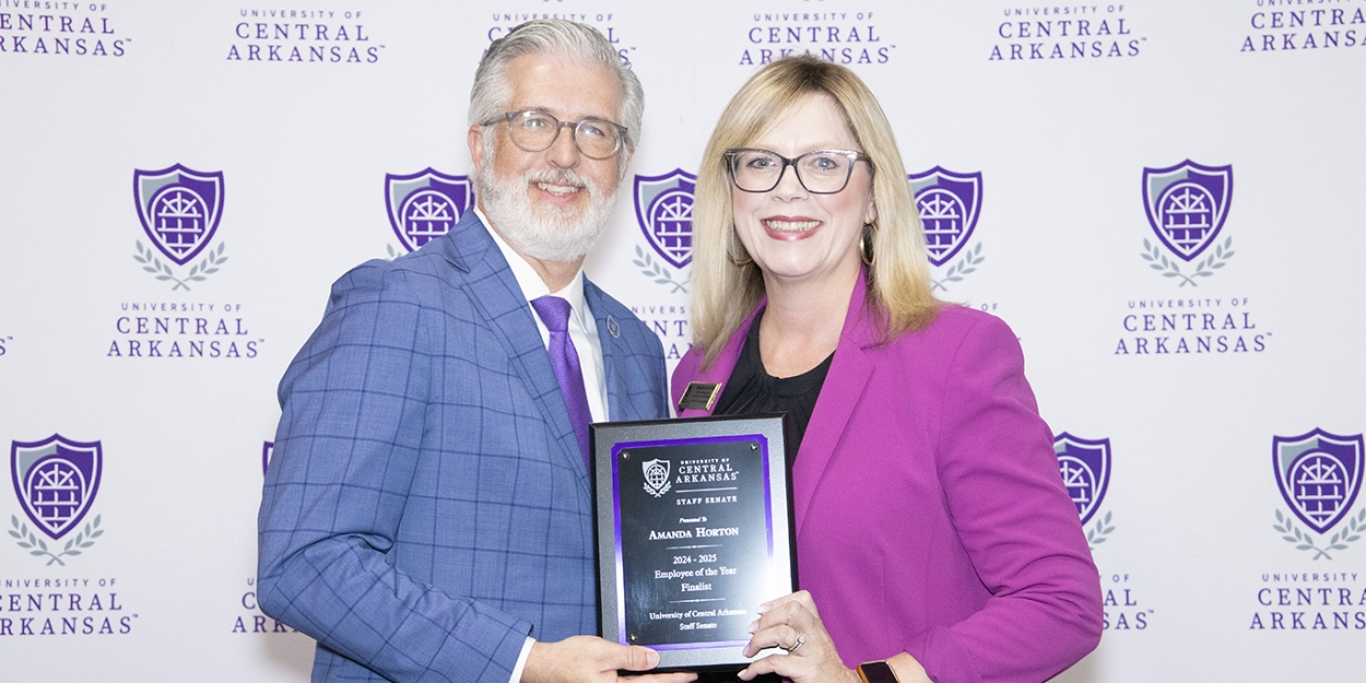 Amanda Horton Honored at University of Central Arkansas in Conway