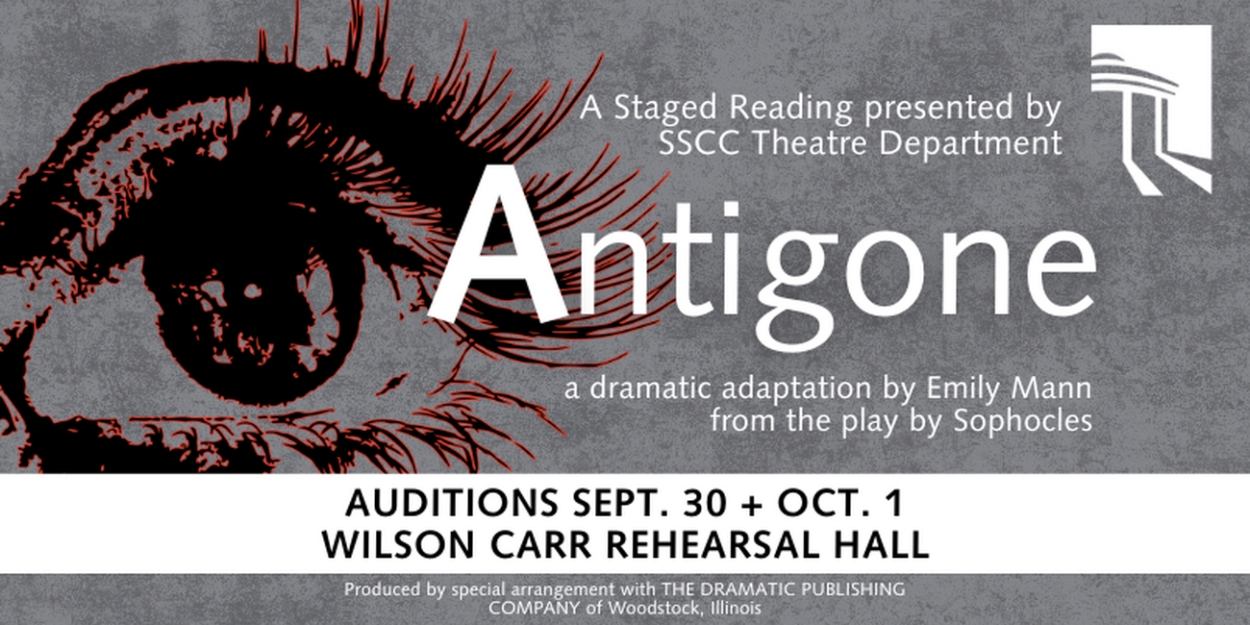 Shelton State to Hold Auditions for ANTIGONE Staged Reading