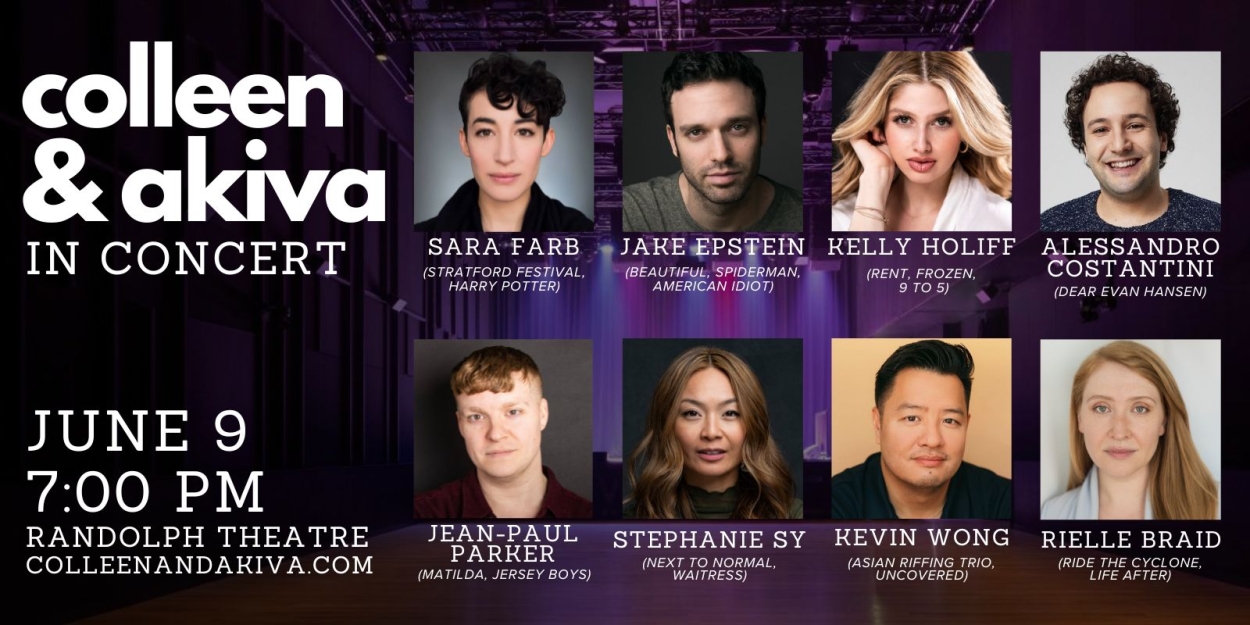COLLEEN & AKIVA: IN CONCERT is Coming to the Randolph Theatre