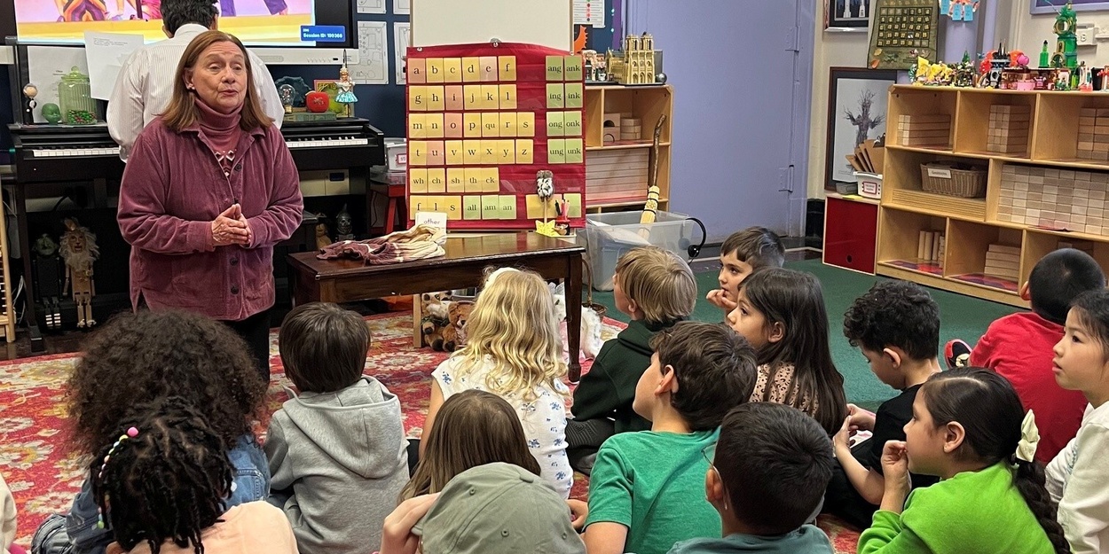 Broadway's Dale Soules Visits First Graders Theatre Study Program at PS 212