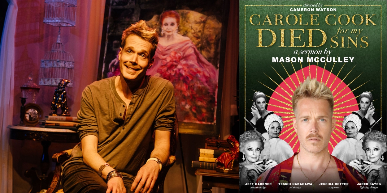 CAROLE COOK DIED FOR MY SINS Will Open Virginia Samford Theatre's 25/26 ...