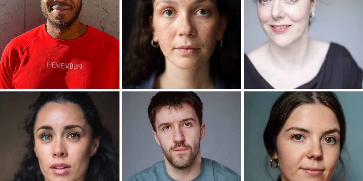 Cast Set For DEAF REPUBLIC at the Royal Court Theatre