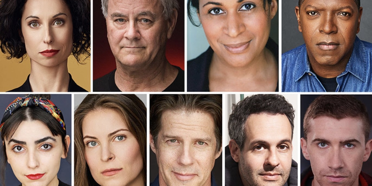 Cast Set for NOISES OFF at Steppenwolf Theatre Company