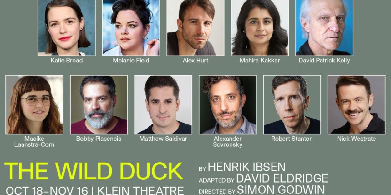Cast Set for THE WILD DUCK at Shakespeare Theatre Company