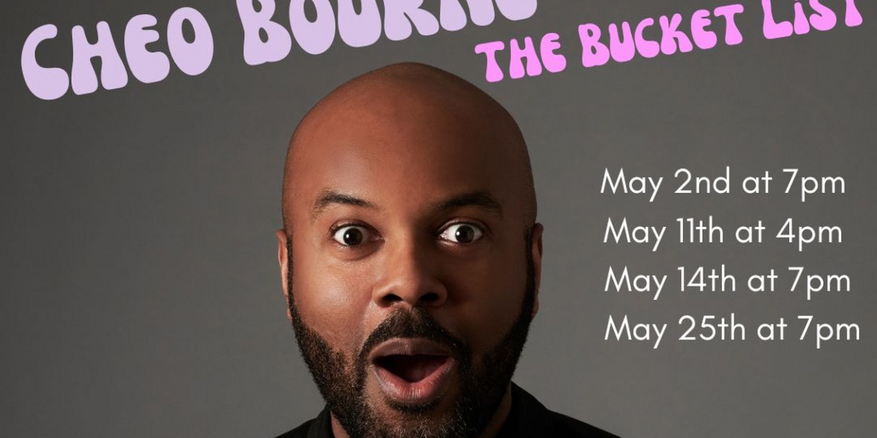 Cheo Bourne Returns To Don't Tell Mama In Brand New Show THE BUCKET LIST!