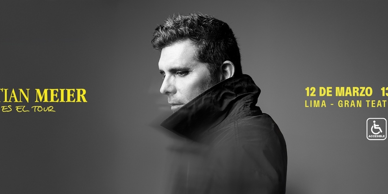 Christian Meier: Así Es El Tour Comes to Gran Teatro Nacional