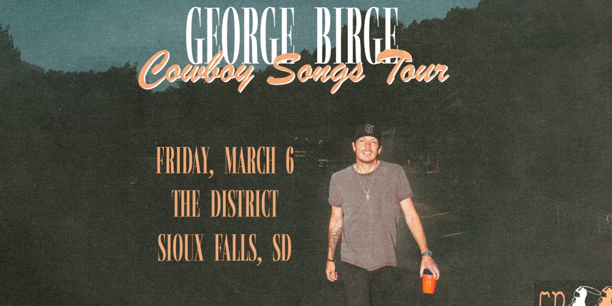 George Birge To Perform At The District As Part Of COWBOY SONGS TOUR
