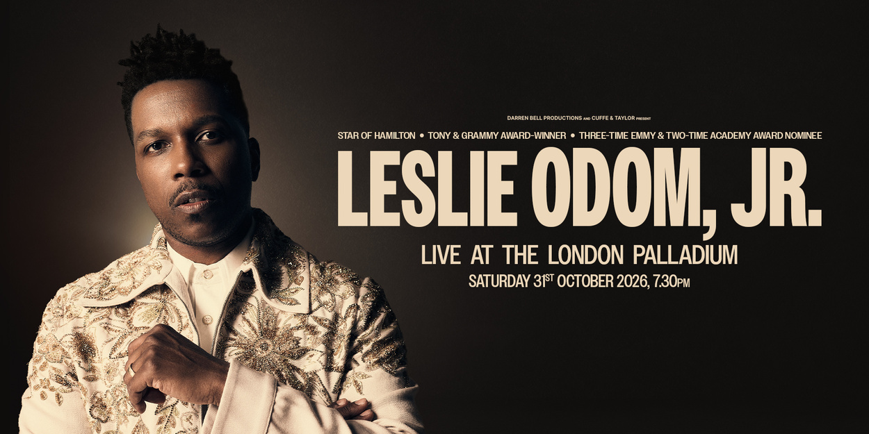 Leslie Odom, Jr. to Perform Solo Concert at London Palladium