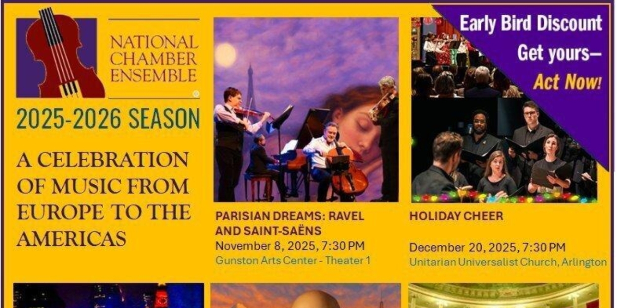 National Chamber Ensemble Reveals 19th Season: A Celebration of Music ...