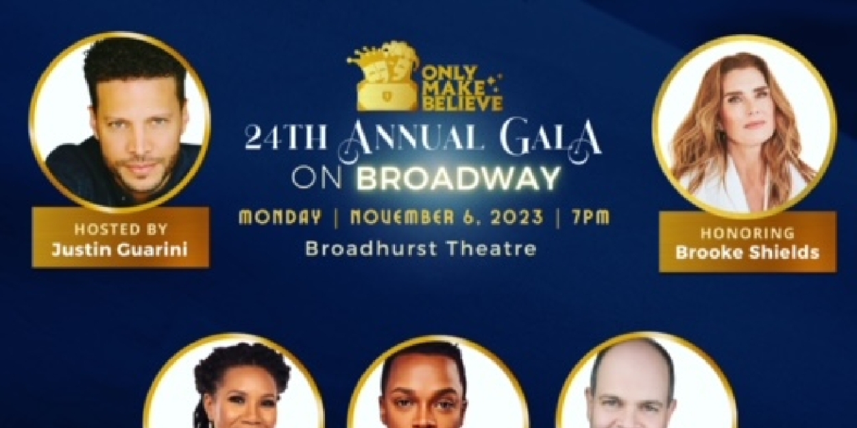 Only Make Believe Adds Justin Guarini as Host and GMA's Alicia Quarles to Annual Gala