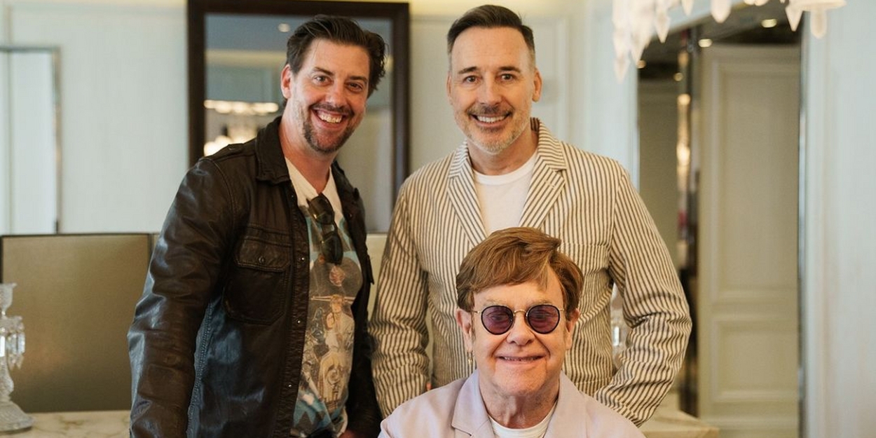 Photo: Christian Borle Meets TAMMY FAYE Composer Elton John and David ...