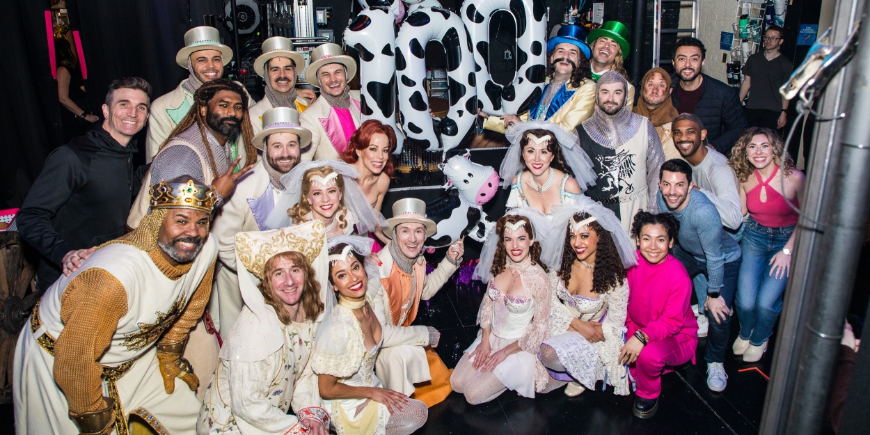 Photo: SPAMALOT Celebrates 100 Performances on Broadway