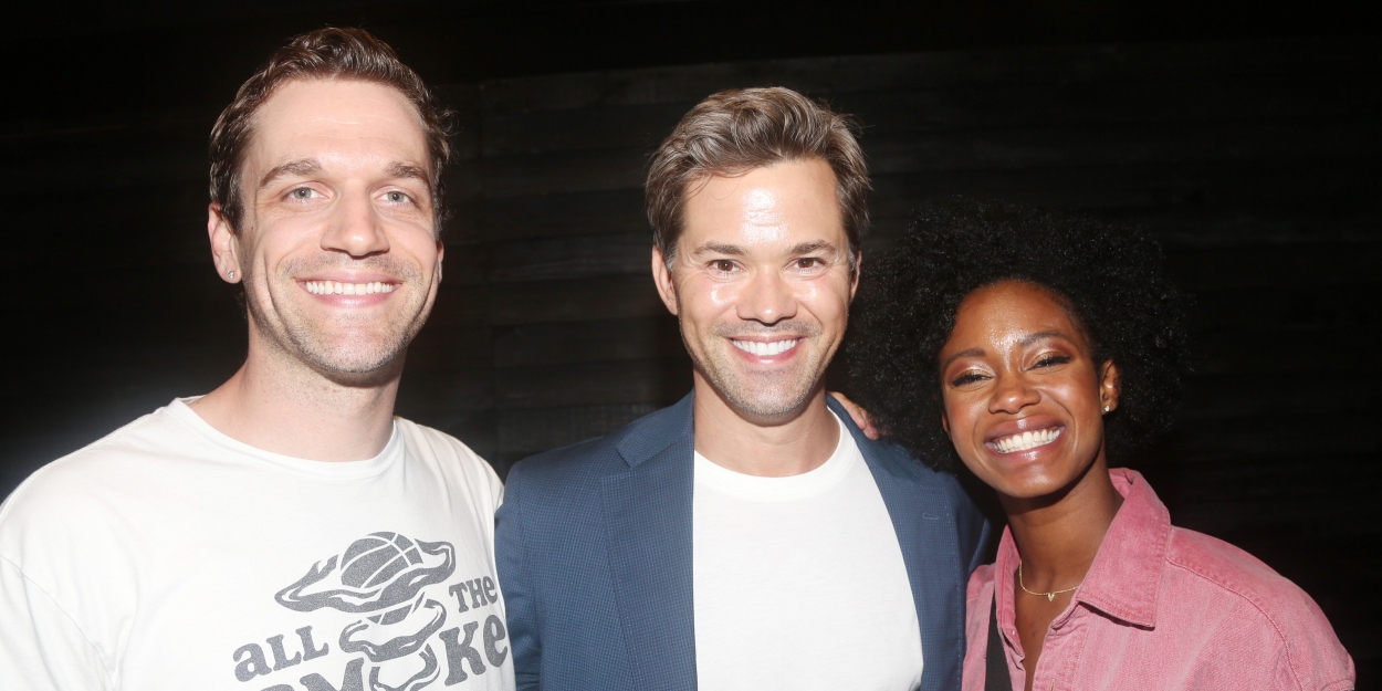 Photos: Andrew Rannells Stops By THE NOTEBOOK