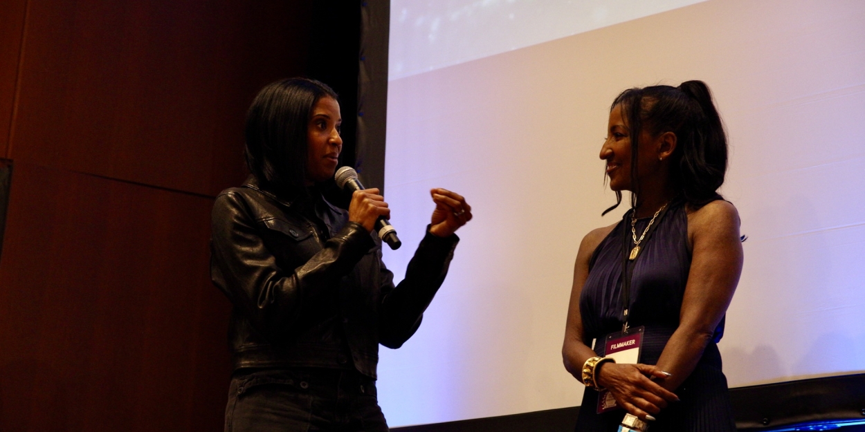 Photos: Renée Elise Goldsberry Attends Athena Film Festival for SATISFIED Screening