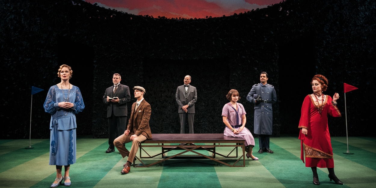Review: Agatha Christie’s MURDER ON THE LINKS at TRT-An Absorbing Mystery
