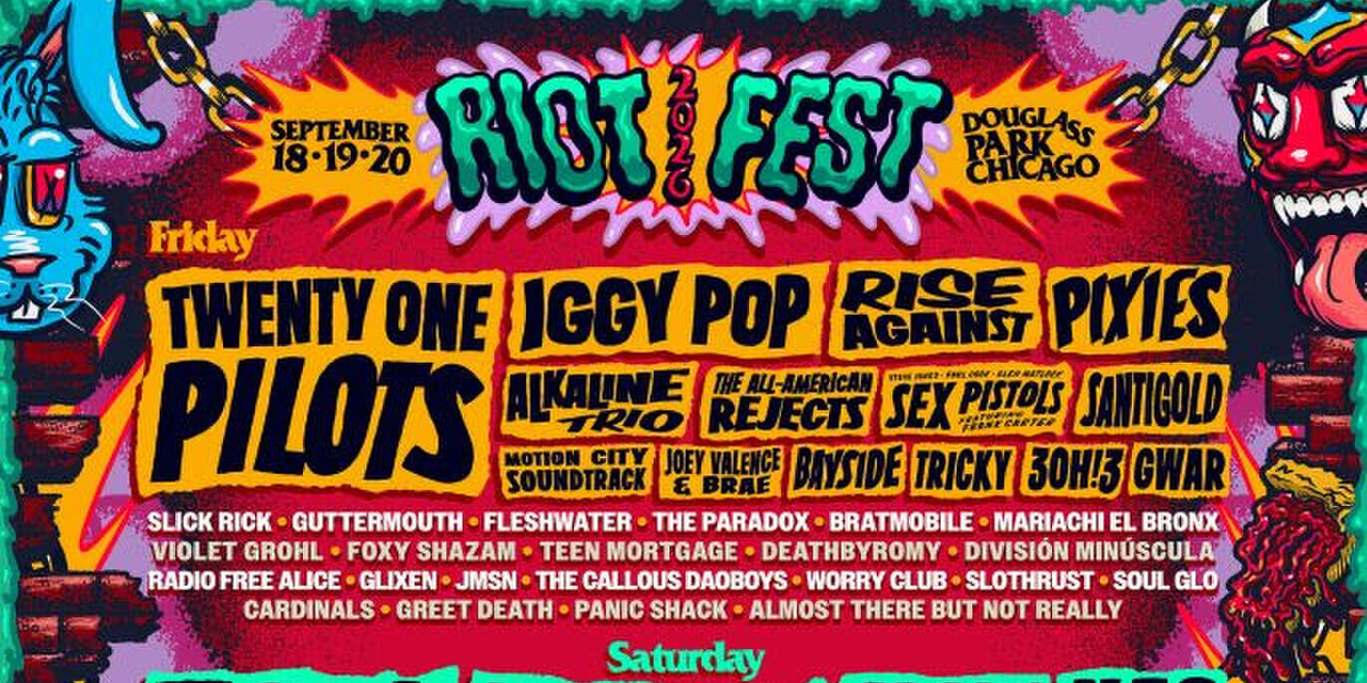 Riot Fest Unveils Official 2026 Daily Lineups: Morrissey, Patti Smith ...