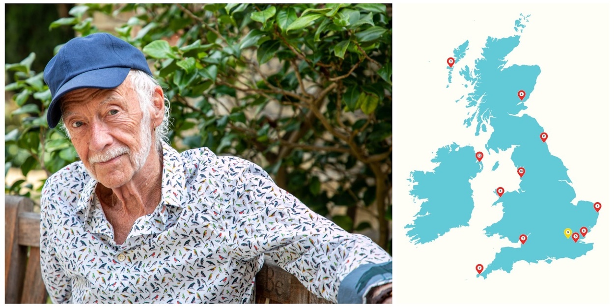 Roger McGough Named Ambassador for A POET IN EVERY PORT, Announces UK Tour