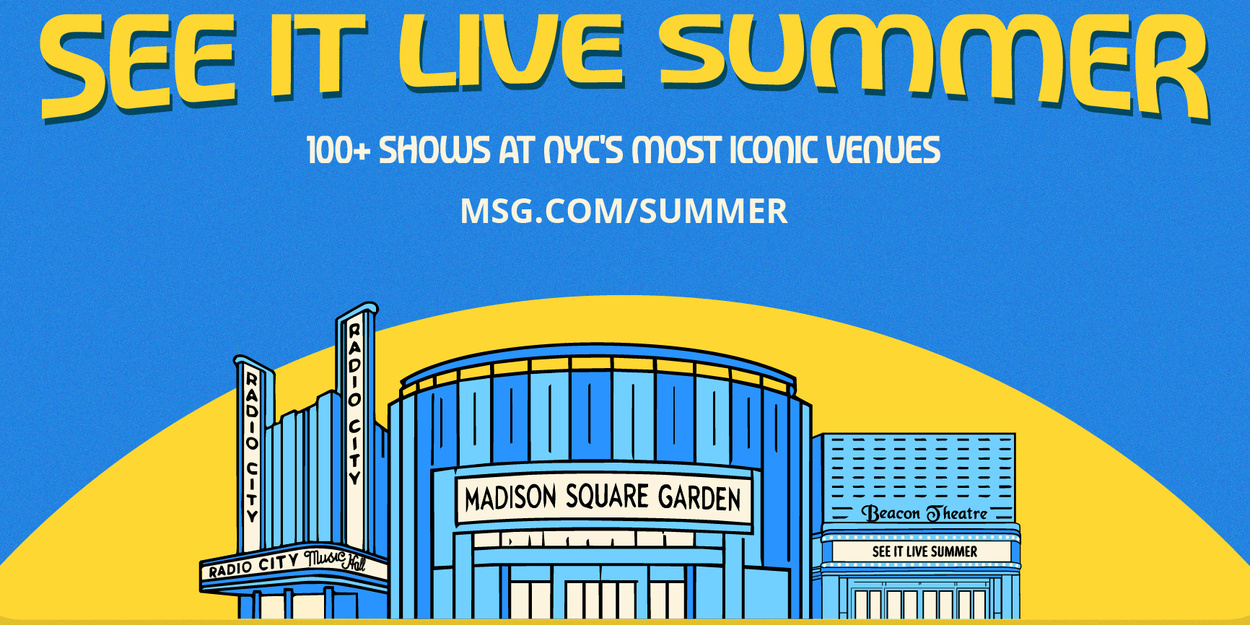 SEE IT LIVE SUMMER To Feature 100+ Shows Across NYC
