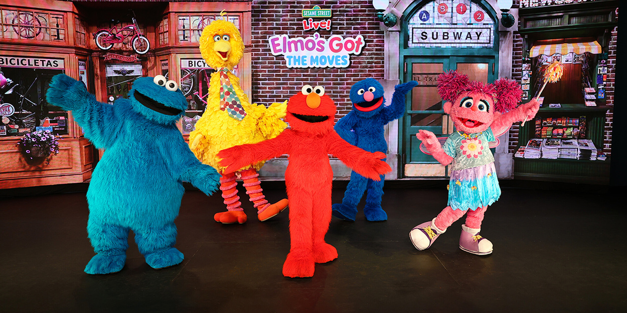 SESAME STREET LIVE: ELMO'S GOT THE MOVES to Play Patchogue Theatre