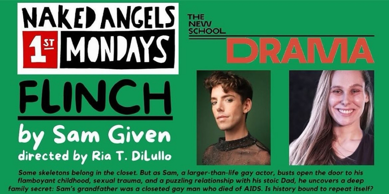 Sam Given's FLINCH To Receive Public Reading At Naked Angels