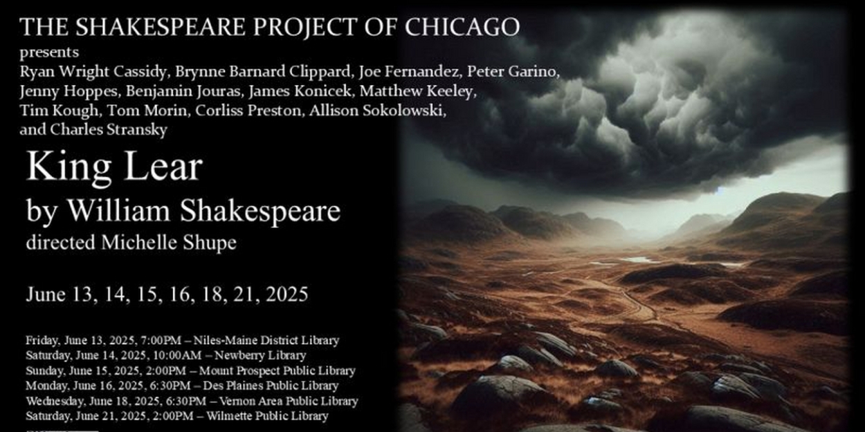 Shakespeare Project of Chicago Will Bring Free Performances of KING LEAR