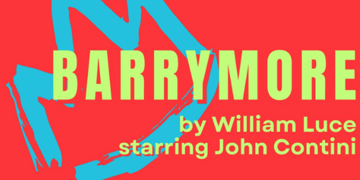St. Louis Actors' Studio to Present BARRYMORE Starring John Contini