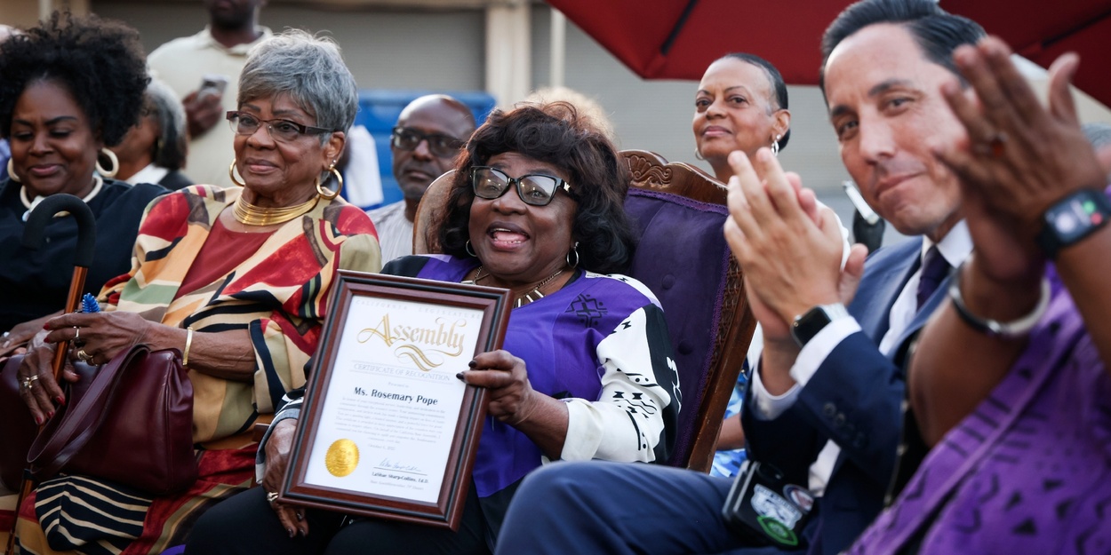 The Old Globe Renames Technical Center in Honor of Ms. Rosemary Pope