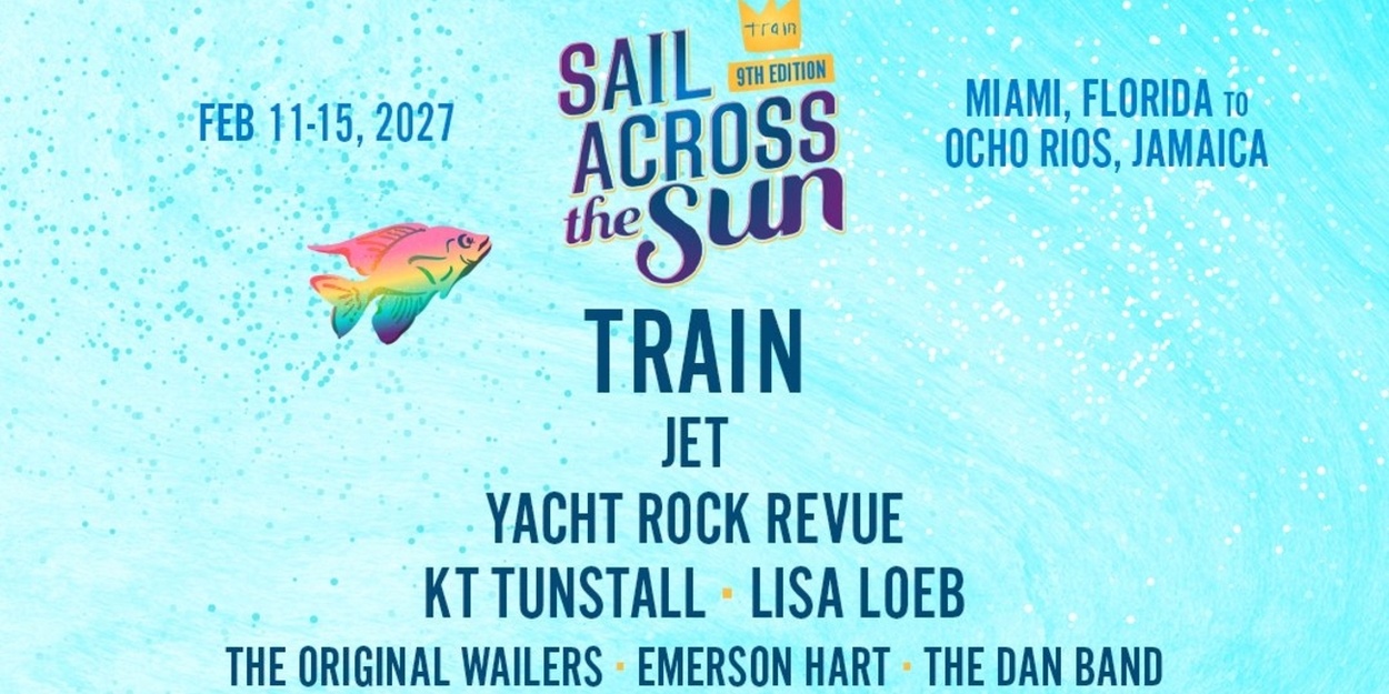Train Unveils 2027 'Sail Across the Sun' Cruise with Star-Studded Lineup